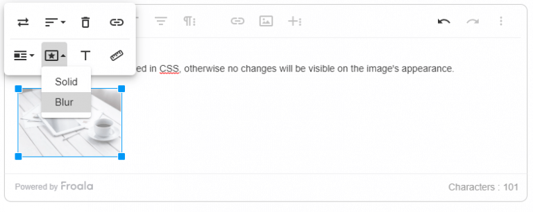 Customize Images and Buttons In the Froala Editor - Froala