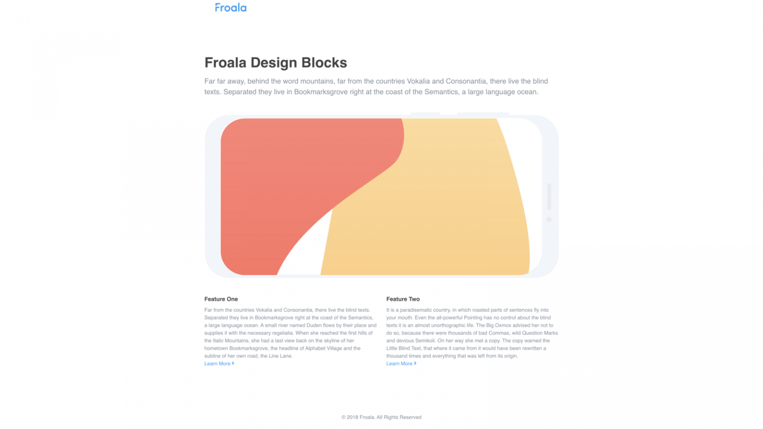 Best Features Fast With Bootstrap Feature Page Templates