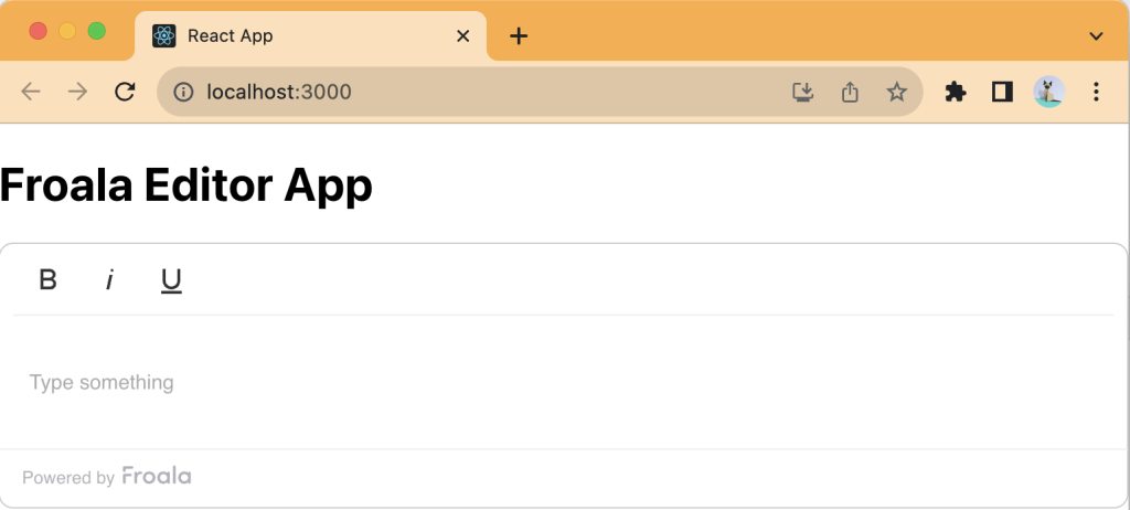 Building Interactive Web Apps with React and Froala Editor