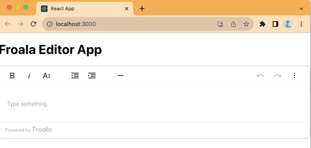 Building Interactive Web Apps with React and Froala Editor Building Interactive Web Apps with React and Froala Editor