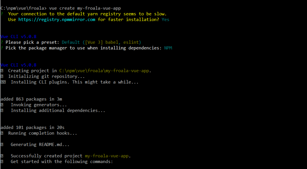 How to integrate Froala With Vue 3