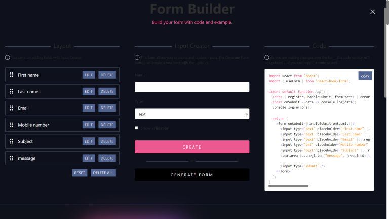 Creating A Rich Text Form In Nextjs Using An Online Javascript Editor 4824