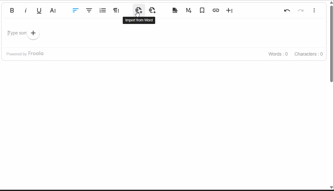 Froala V5.0.0 Release: Code Snippets, Word Imports, and More